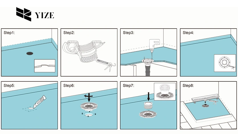 How To Build A Curbless Shower With Linear Drain - Wholesale Shower ...