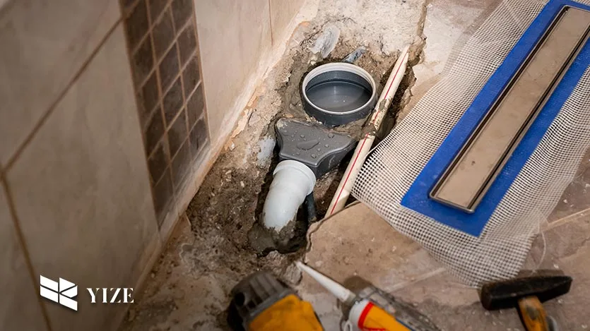 How to install a 60-inch linear drain in the shower - Wholesale Shower ...