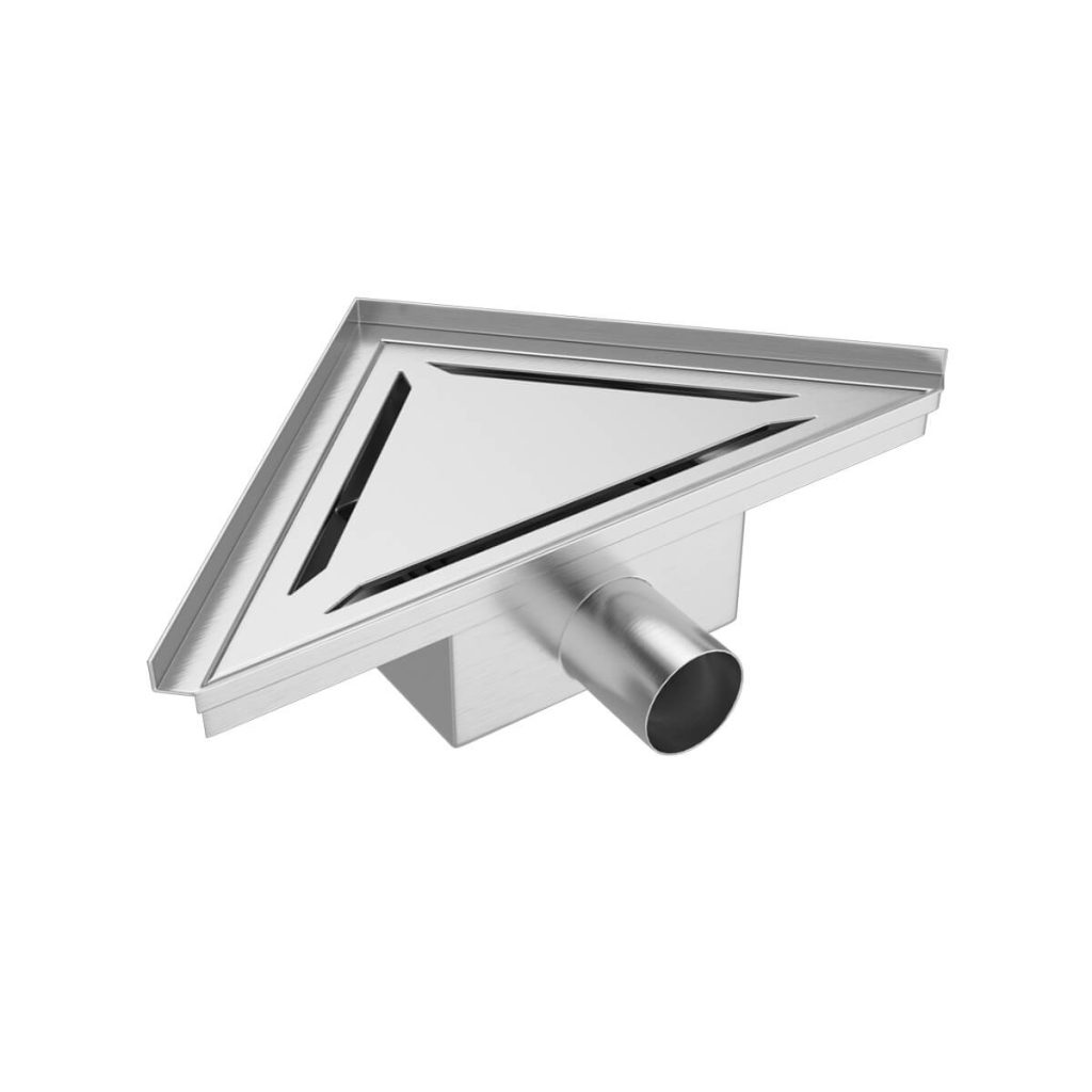 Tile Insert Grate Concealed Triangle Shower Drain - Wholesale Shower ...