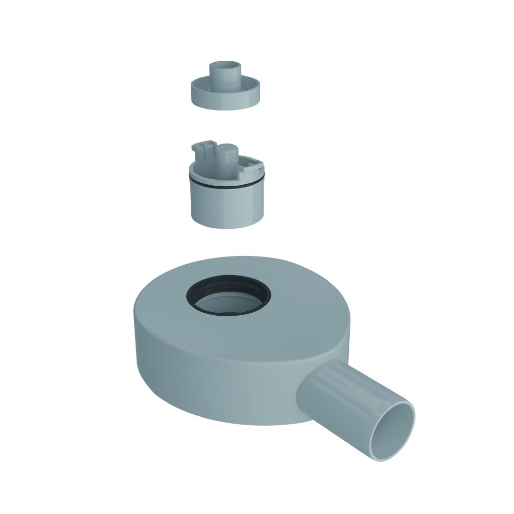 Basic Linear Drain With 360 Siphon - Wholesale Shower Drain Factory