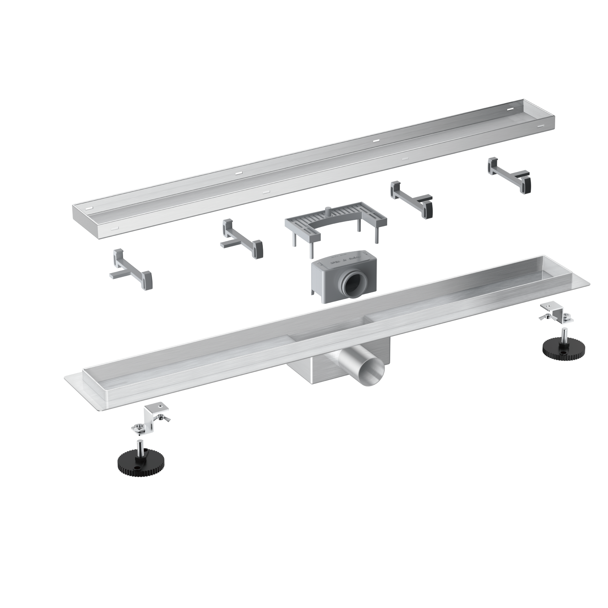 Stainless Steel Linear Shower Drain - Custom Shower Drain | Linear ...